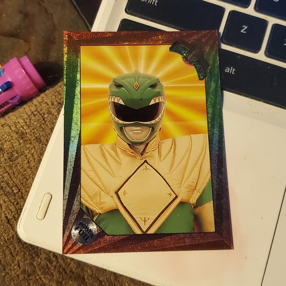 Other | The Green Ranger Power Foil Power Rangers Card | Poshmark